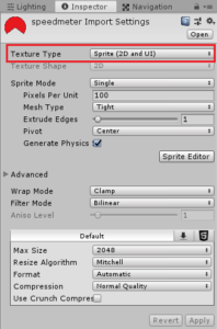 UnityのスタンダードアセットのCarの速度表示をする | Unityを使った3Dゲームの作り方（かめくめ）